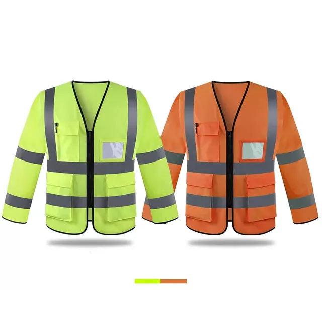 Reflective Long Sleeve Safety Workwear - Work Safety Direct