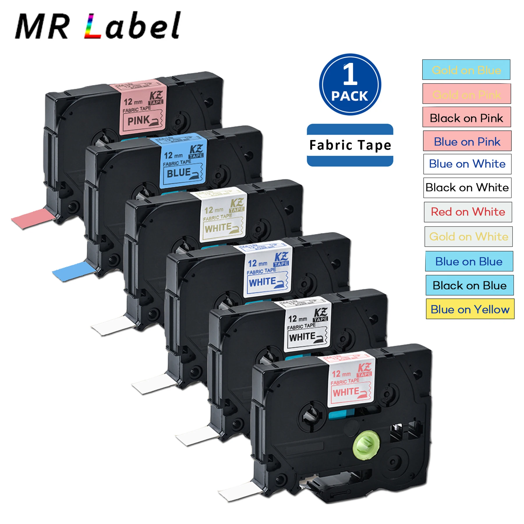 Fabric-12mm-3m-IRON-ON-Tapes-TZe-FA3-tz-FA231-TZe-FA3R-TZe-FAE3-for ...