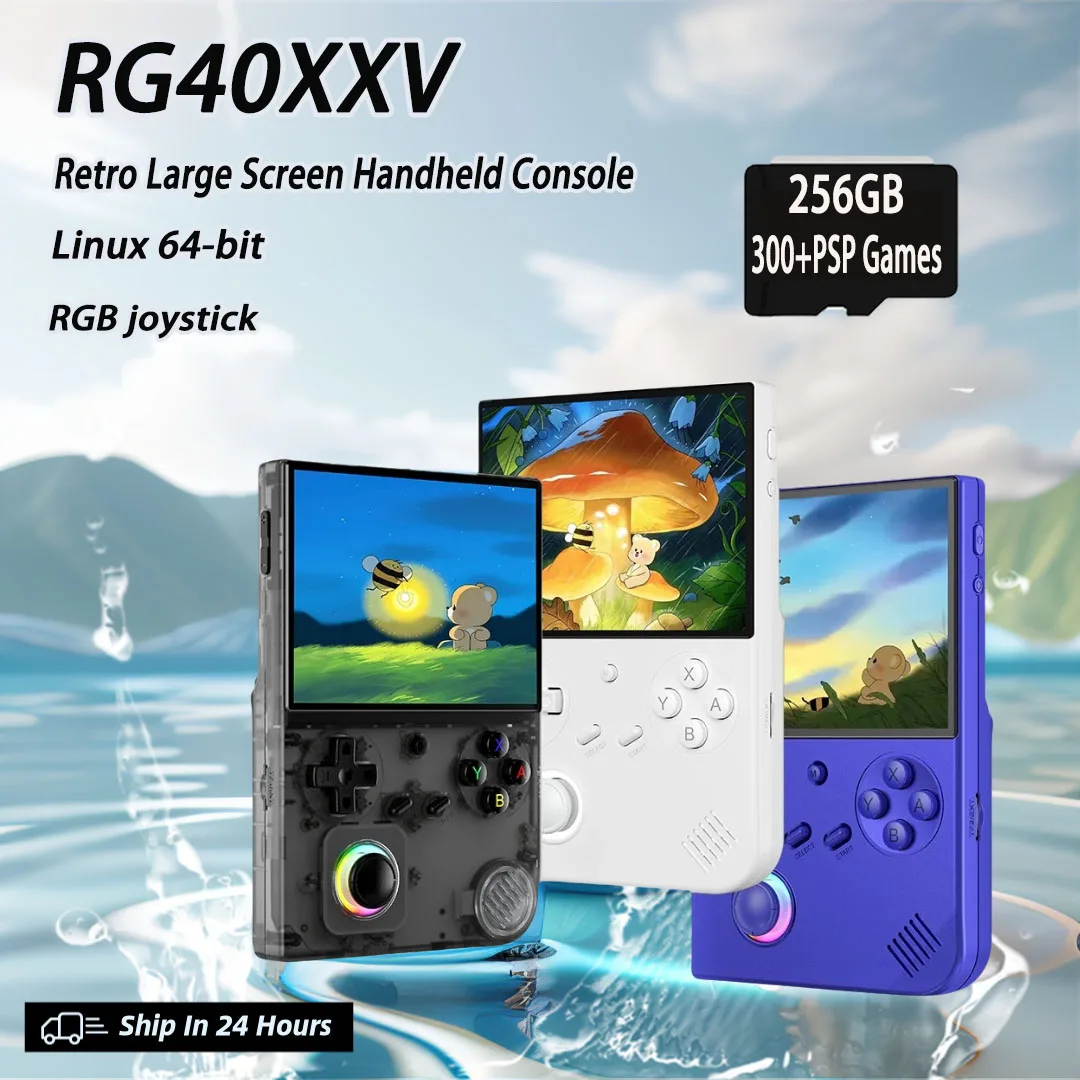 ANBERNIC-RG40XXV-Retro-Handheld-Game-Console-4-0-inch-IPS-Screen-Linux ...