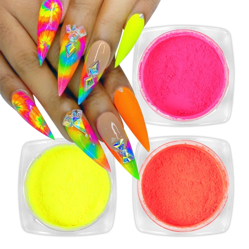 Neon-Phosphor-Pigment-Powder-Fluorescent-Nail-Art-Glitter-Accessories ...