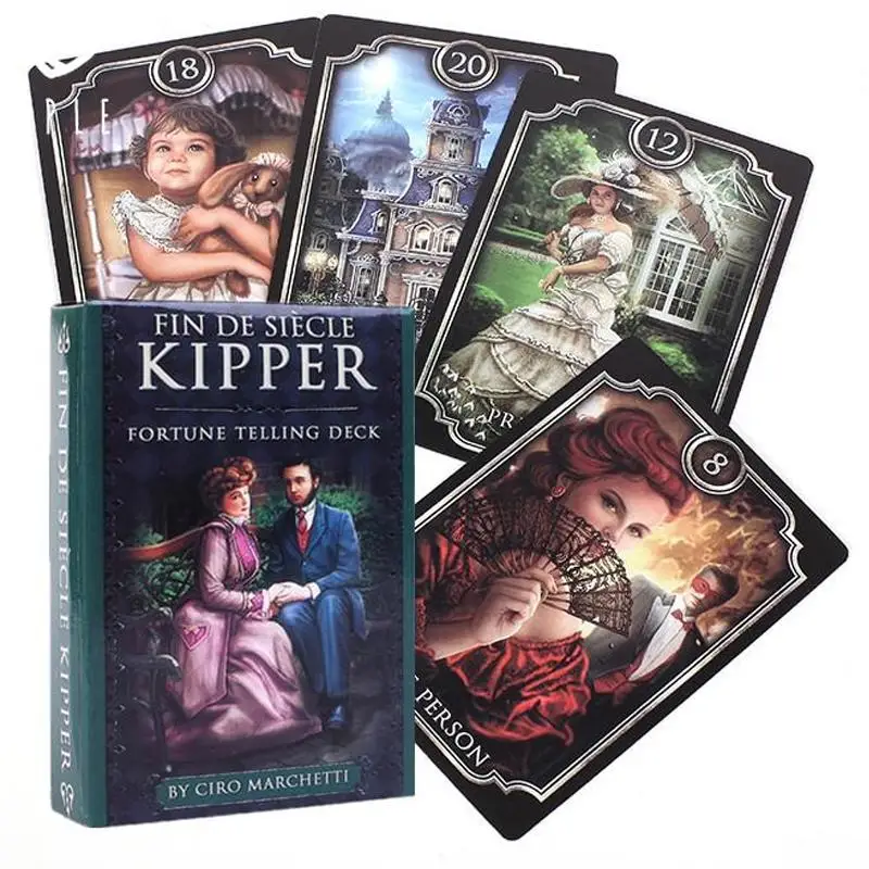 Fin De Siecle Kipper Tarot Deck Fortune-telling Prophecy Oracle Cards ...