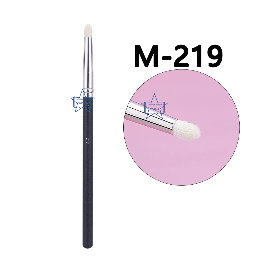 M219 goat cabelo precisão mancha escova sombra sombra sombra pincéis de ...
