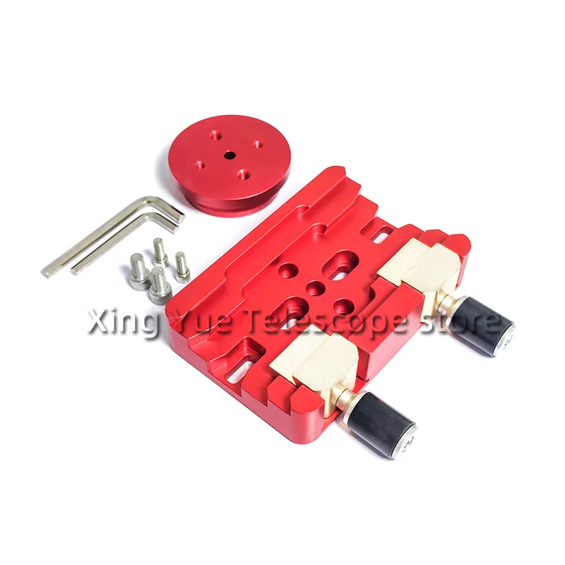 Skywatcher HEQ5 Pro Red Dual Modle Dovetail Saddle Platform Clamp ...