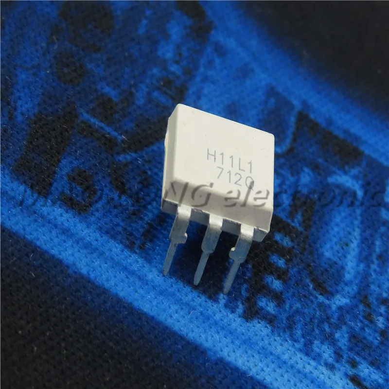 100PCS/LOT H11L1 H11L1M DIP-6 Optocoupler Schmitt Trigger Optical ...