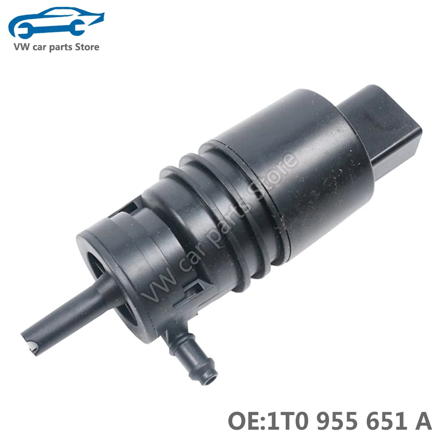 1T0955651A-Windshield-Wiper-Water-Cleaning-Nozzle-Motor-Pump-For-POLO ...