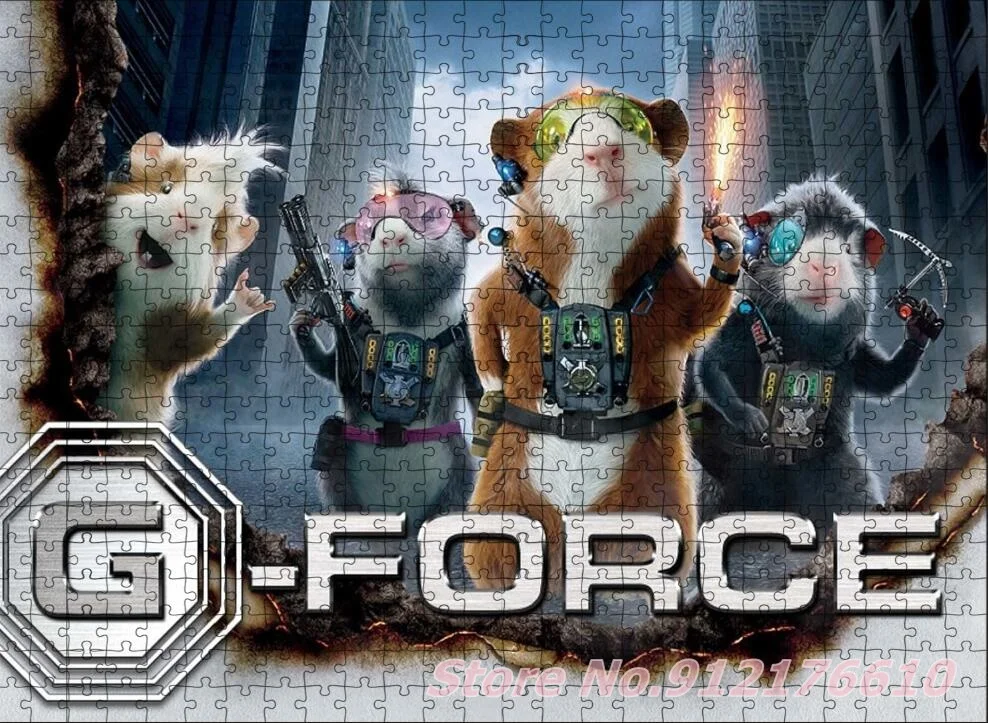 G Force Movie Characters