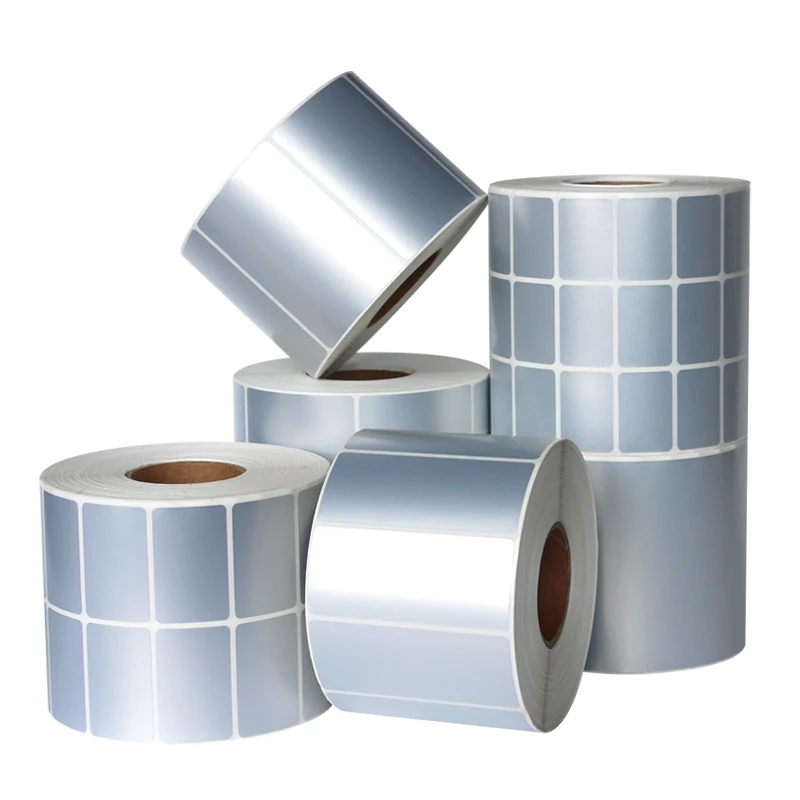 1Roll-Matte-Silver-Sticker-PET-Label-Barcode-Label-Suitable-for-Thermal ...