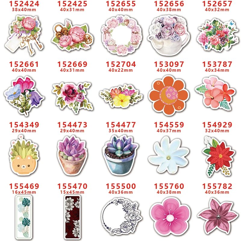 10pcs-lot-Beautiful-flowers-Acrylic-Flatback-Planar-Resins-DIY-Gift ...