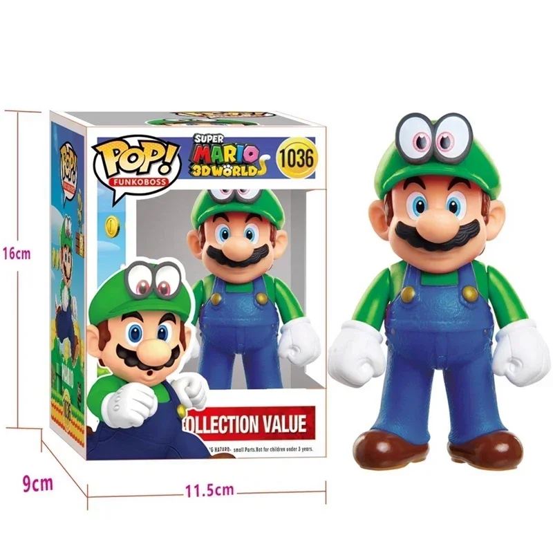 Figuras de acción de Super Mario FUNKO POP Bros 2024, modelos de ...