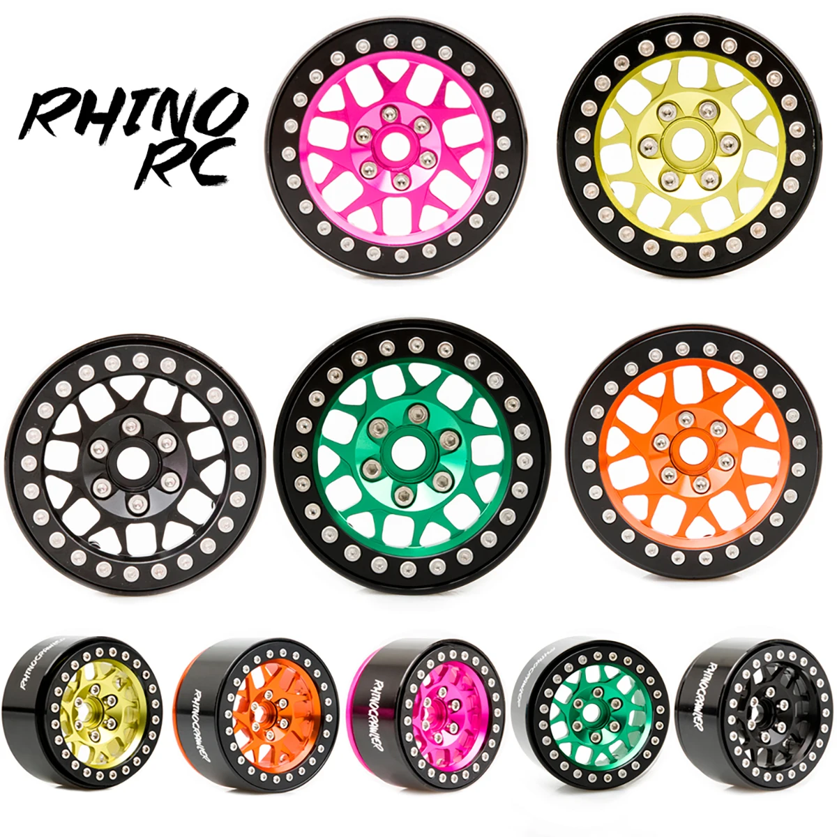 RhinoCrawler-4PCS-Aluminum-1-9-Inch-Beadlock-Wheel-Rim-for-1-10-RC ...