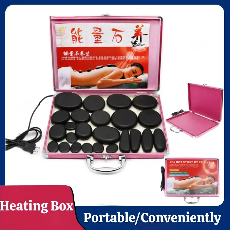 Portable-1-Piece-Heating-Box-Spa-Rock-Heating-Warmer-Case-Professional ...