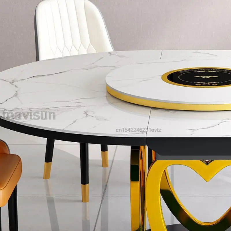 Expandable Round Dining Room Table