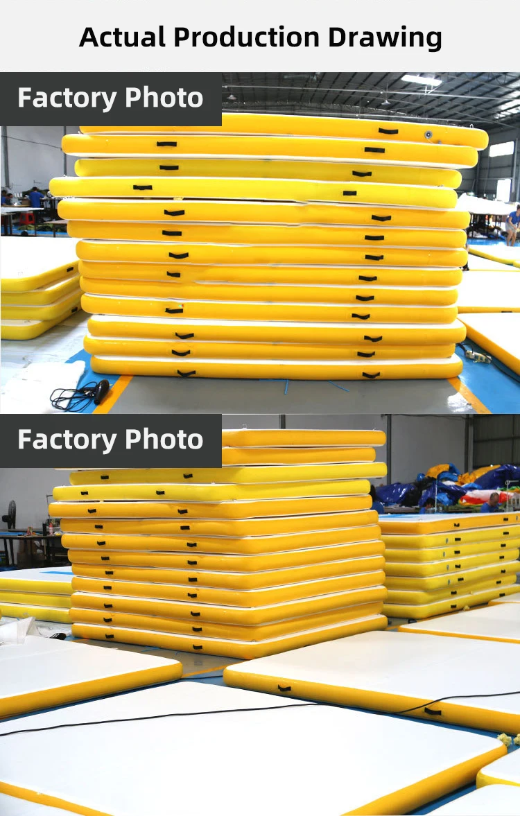 Inflatable Floating Row Pool Rafts Inflatable Floating Platform Fishing ...