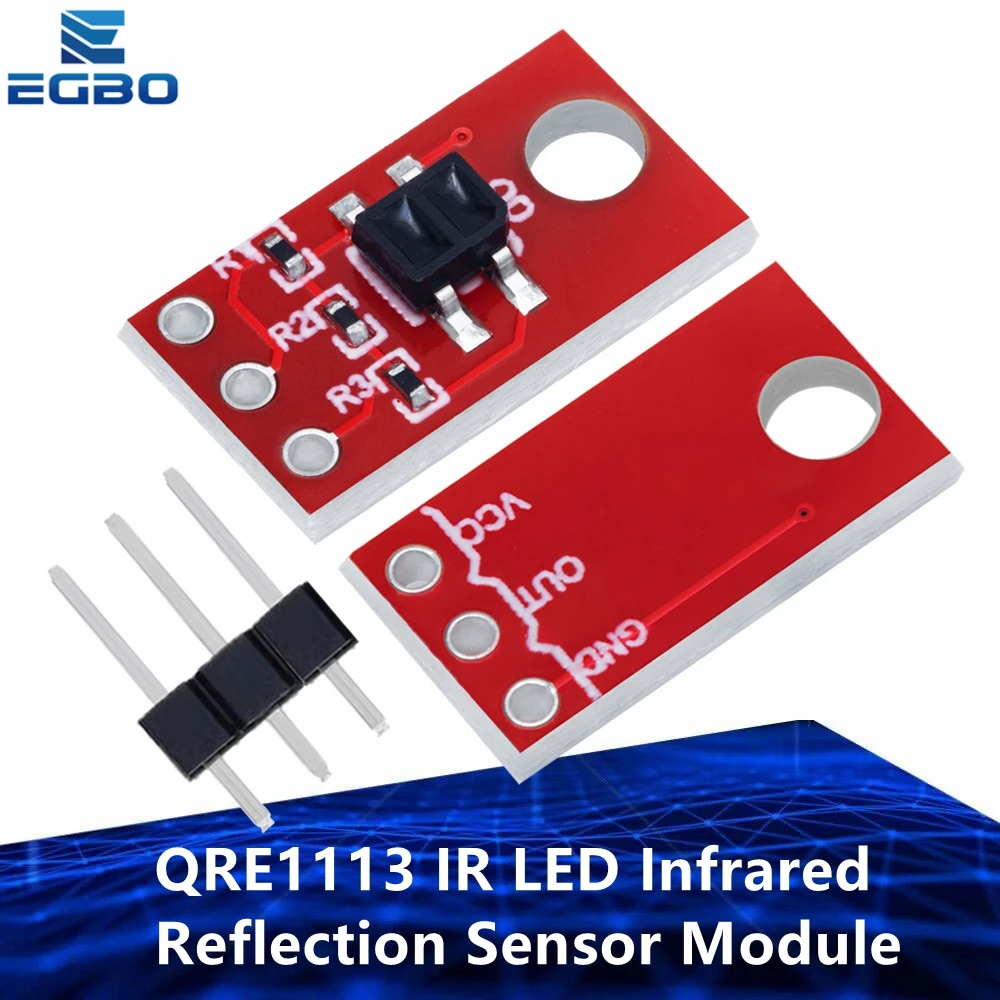 QRE1113-IR-LED-Infrared-Reflection-Sensor-Module-Capacitor-Discharge ...
