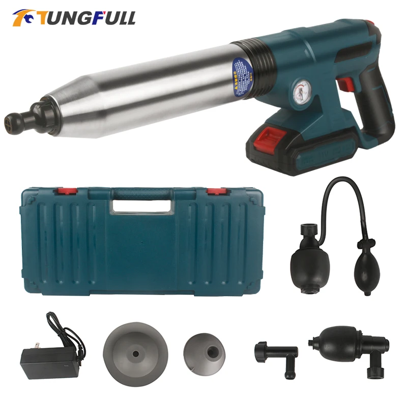 Sewer Piping Cleaner Machine Toilet plunger Pipe Dredge Sewer Drain ...