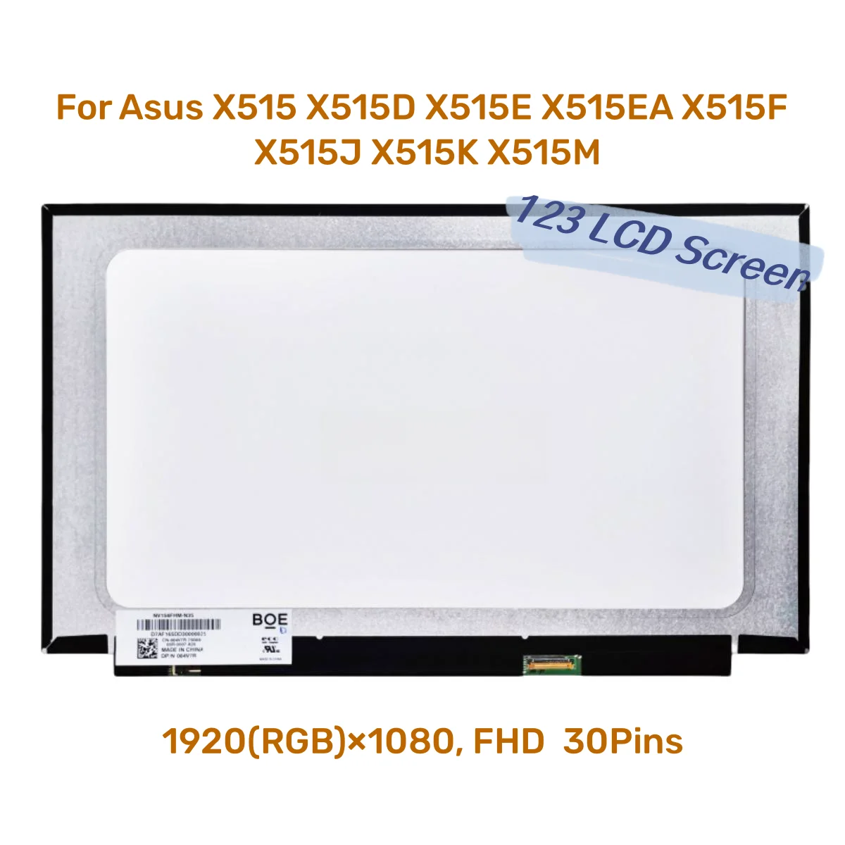 15-6-FHD-IPS-LCD-For-Asus-X515-X515D-X515E-X515EA-X515F-X515J-X515K ...