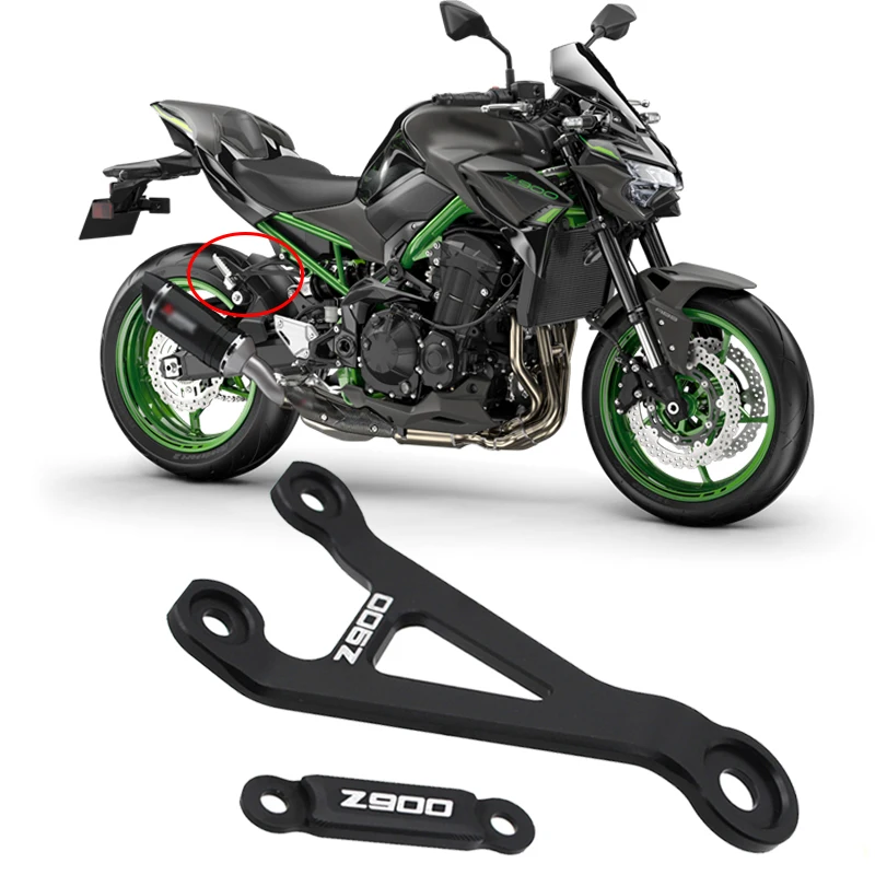 Z900-Motorcycle-CNC-Aluminum-Exhaust-Holder-Hanger-Exhaust-Bracket ...