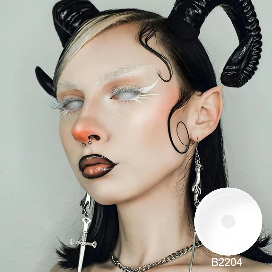 Demon Eyes Contacts All Black