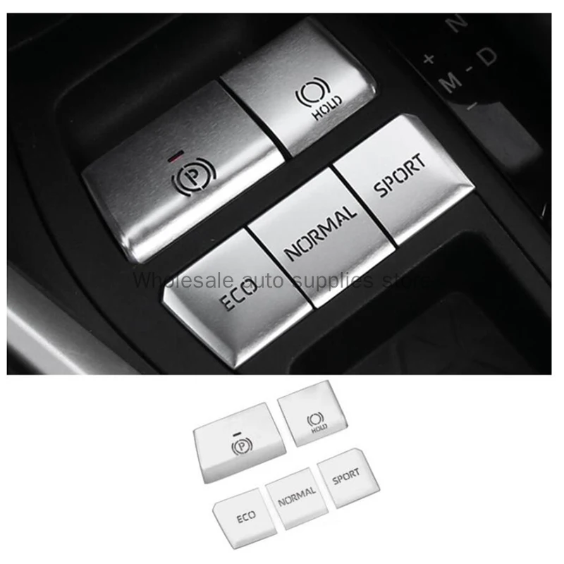 Central Control Gear Multimedia Button Cover Trim Sticker Sequin for ...