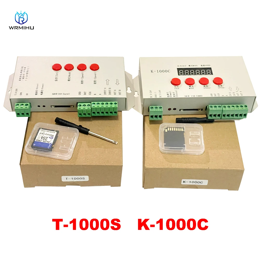 K-1000C-T-1000S-Updated-controller-K1000C-WS2812B-WS2811-APA102-T1000S ...