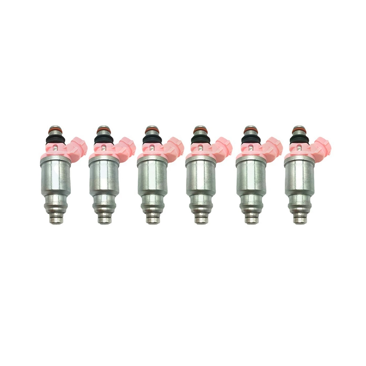 6Pcs Fuel Injection Nozzle for Cruiser LX450 4.5L 1993 1997 23250 74080 ...