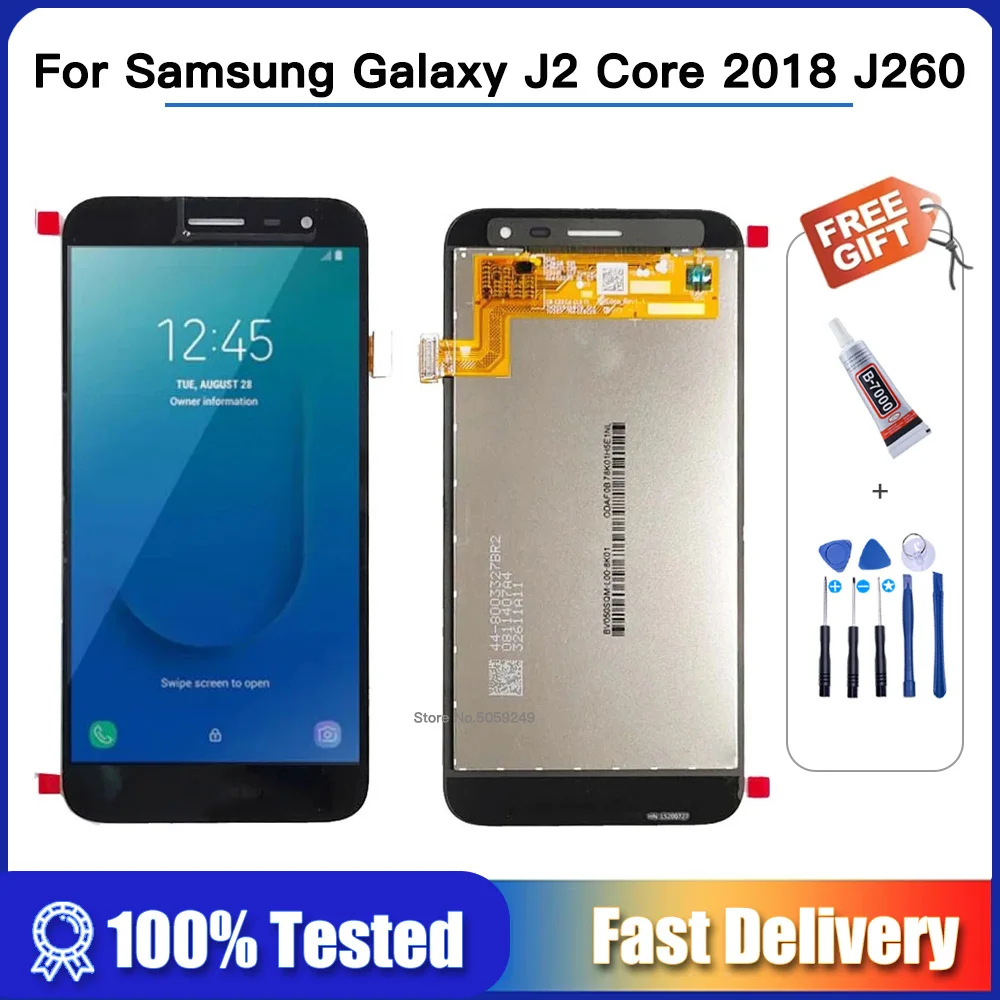 Pantalla LCD Original J260F para Samsung Galaxy J2 Core 2018 J260 J260M ...