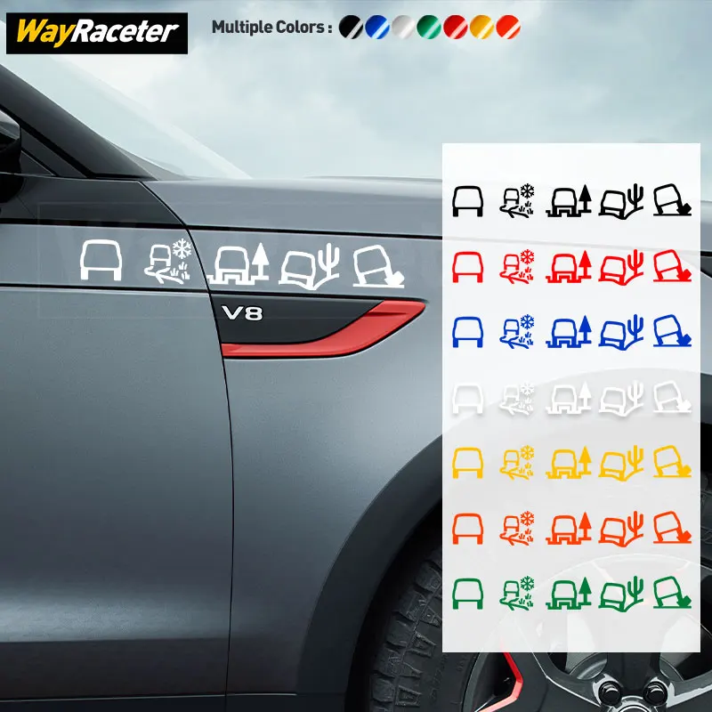 Edition Terrain Response Graphics Decal Side Fender Window Reflective ...
