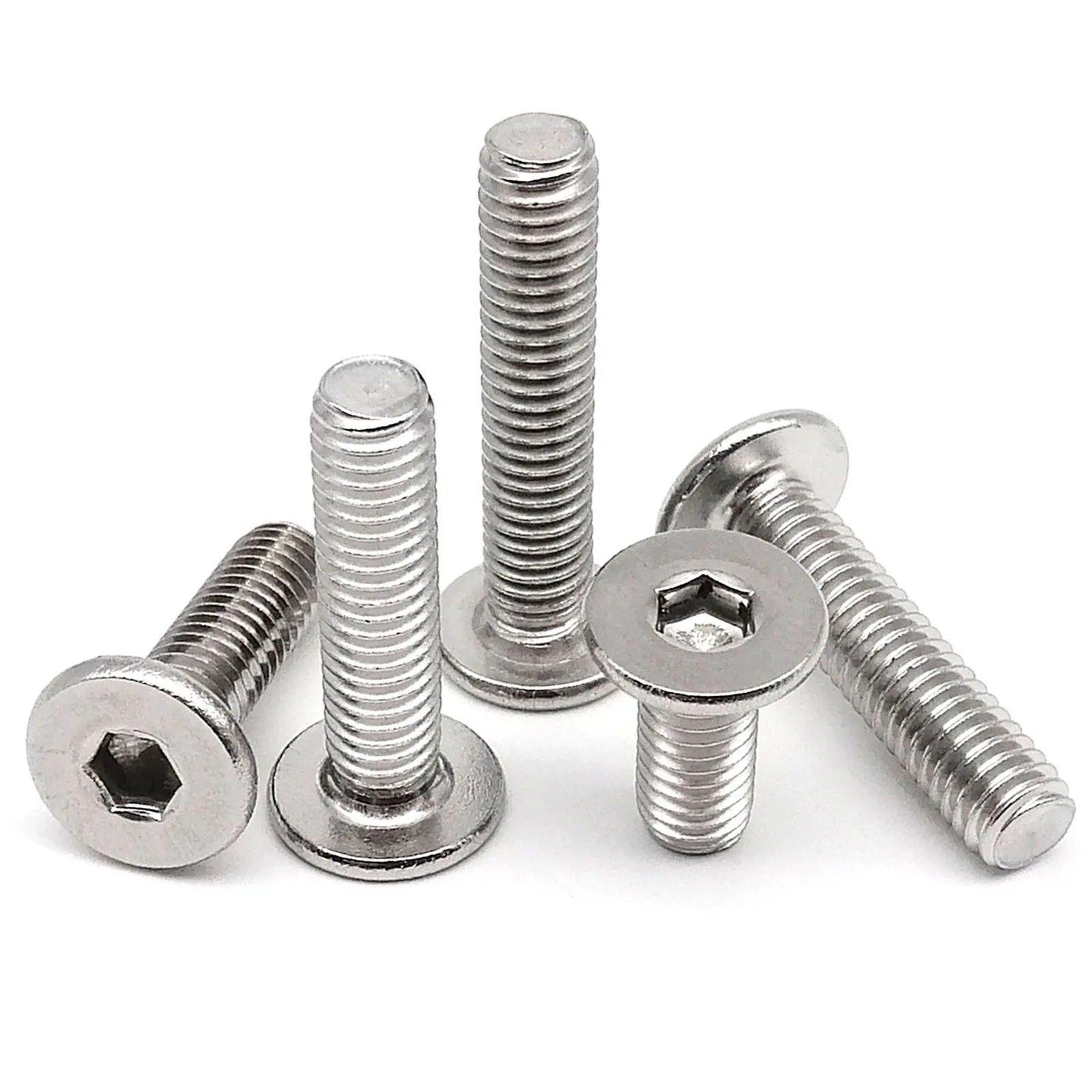 CM-M3-M4-M5-M6-Hex-Hexagon-Socket-Ultra-Thin-Flat-Wafer-Allen-Head-Bolt ...