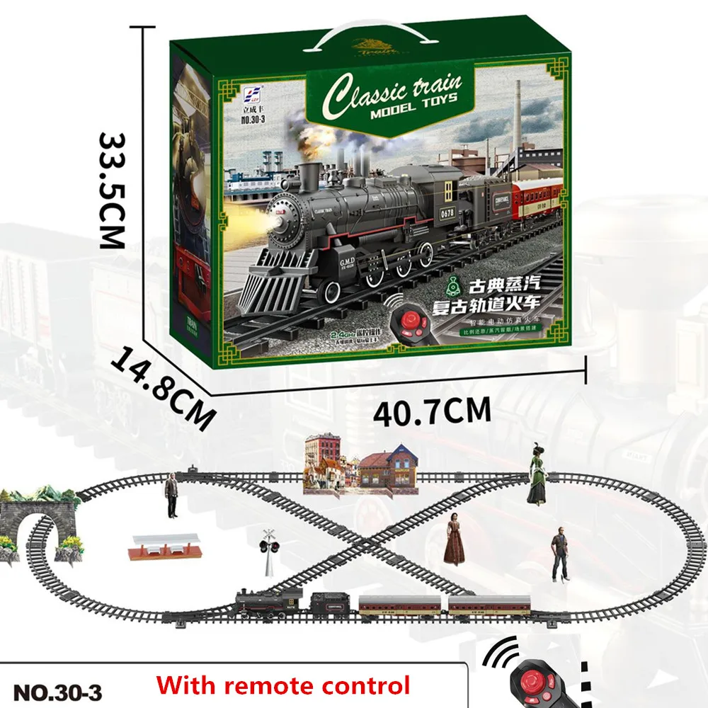 Remote-Control-Train-Toys-Electric-Train-Cargo-Car-and-Tracks-Christmas ...