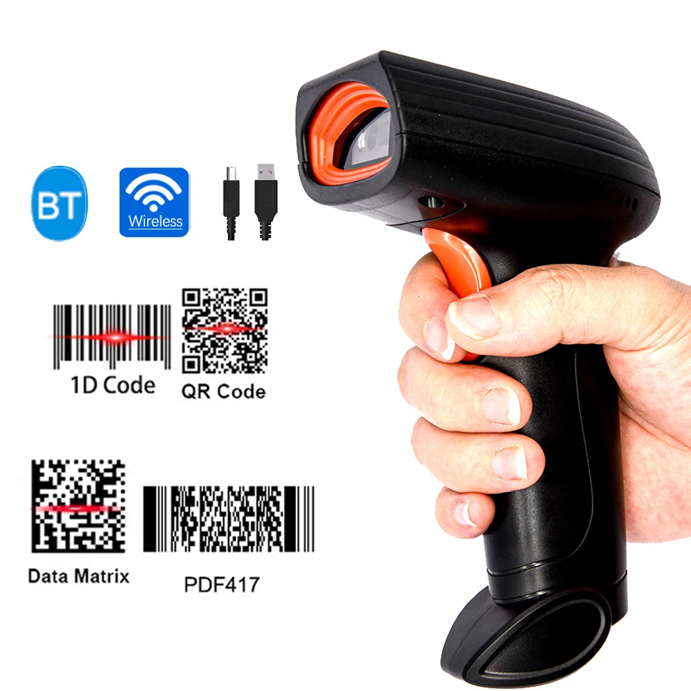 Handheld-Bluetooth-Barcode-Scanner-Portable-Bluetooth-Wireless-Reader ...