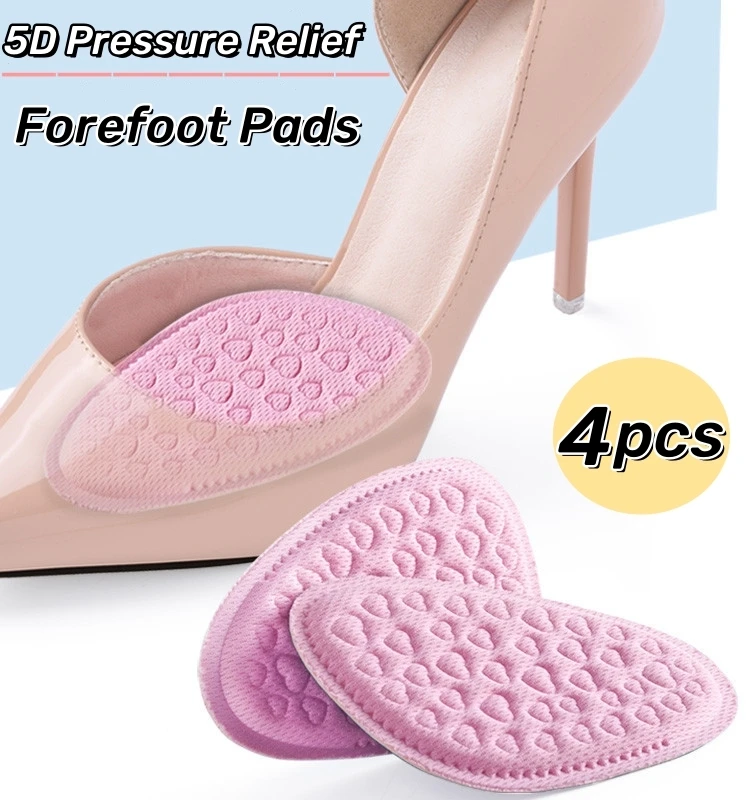 Non-slip Forefoot Pads for Women High Heels Women Cushion Pain Relief ...