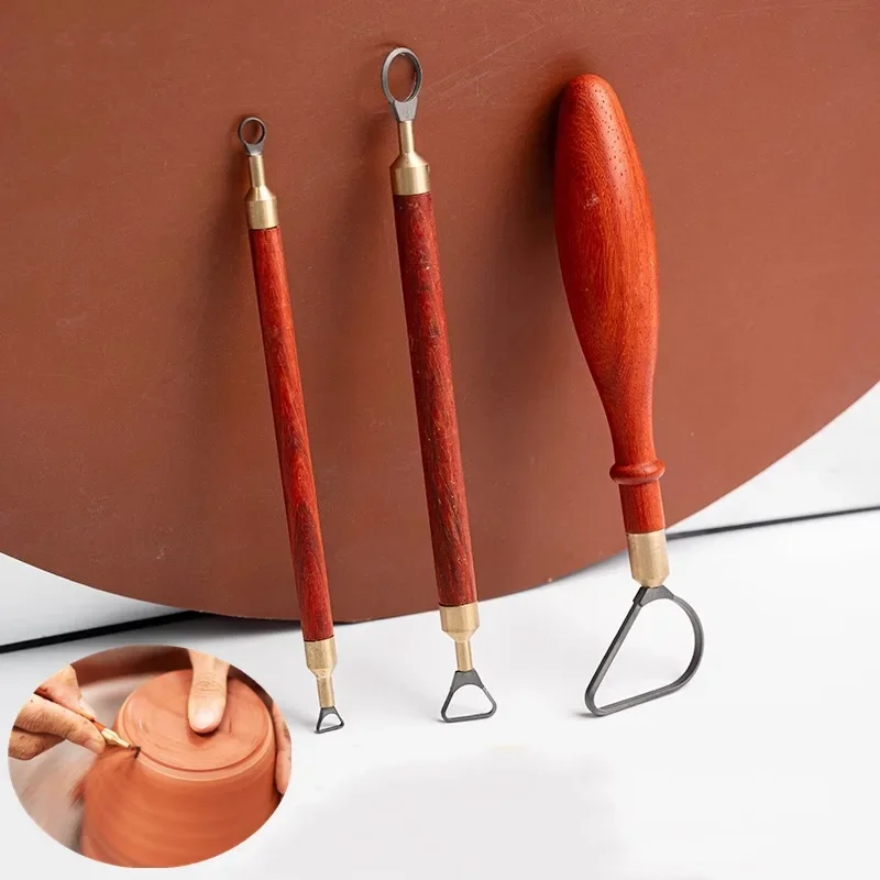 Pottery-Repair-Tools-Tungsten-Steel-Double-ended-Texture-Ring-Knife-DIY ...