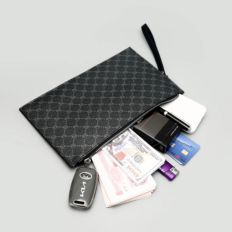 designer-luxury-bag-Printed-leather-men-s-envelope-handbags-wallet ...