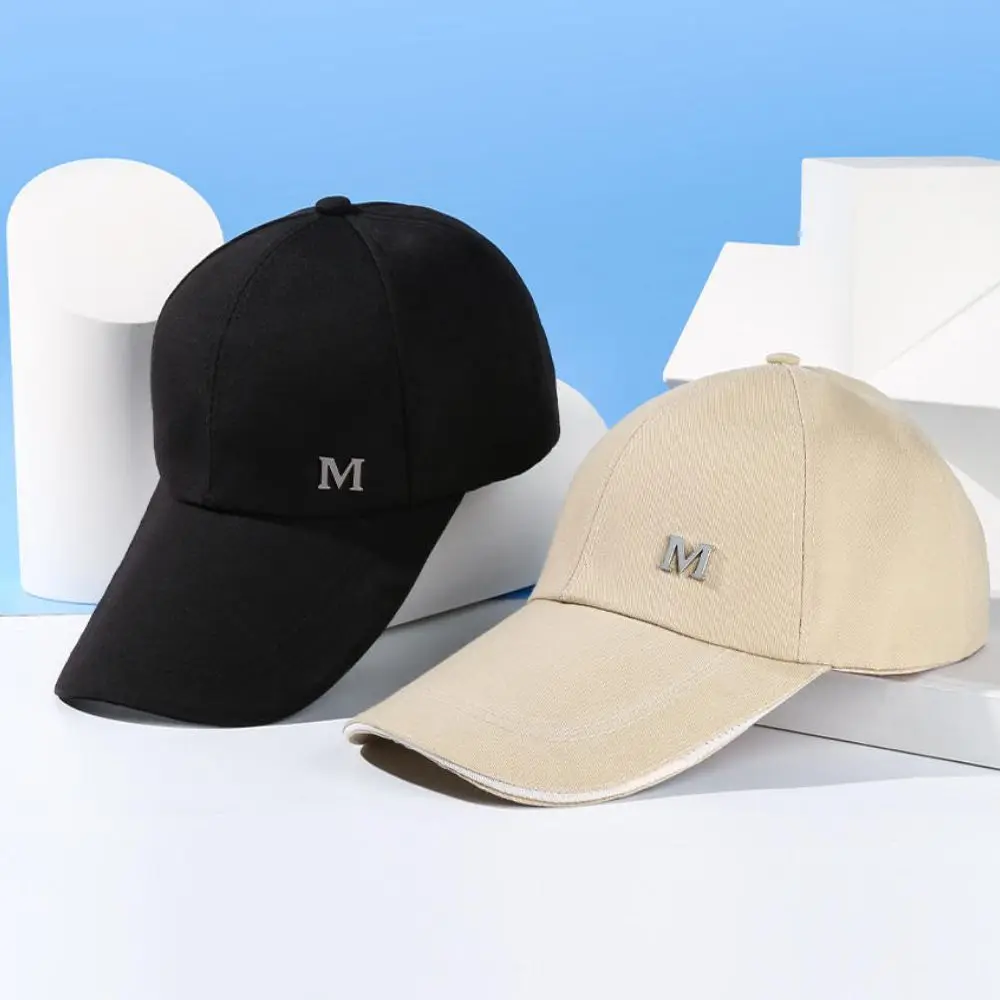 Long-Brim-Baseball-Cap-Sunscreen-Baseball-Cap-Sports-Cap-Peaked-Cap ...