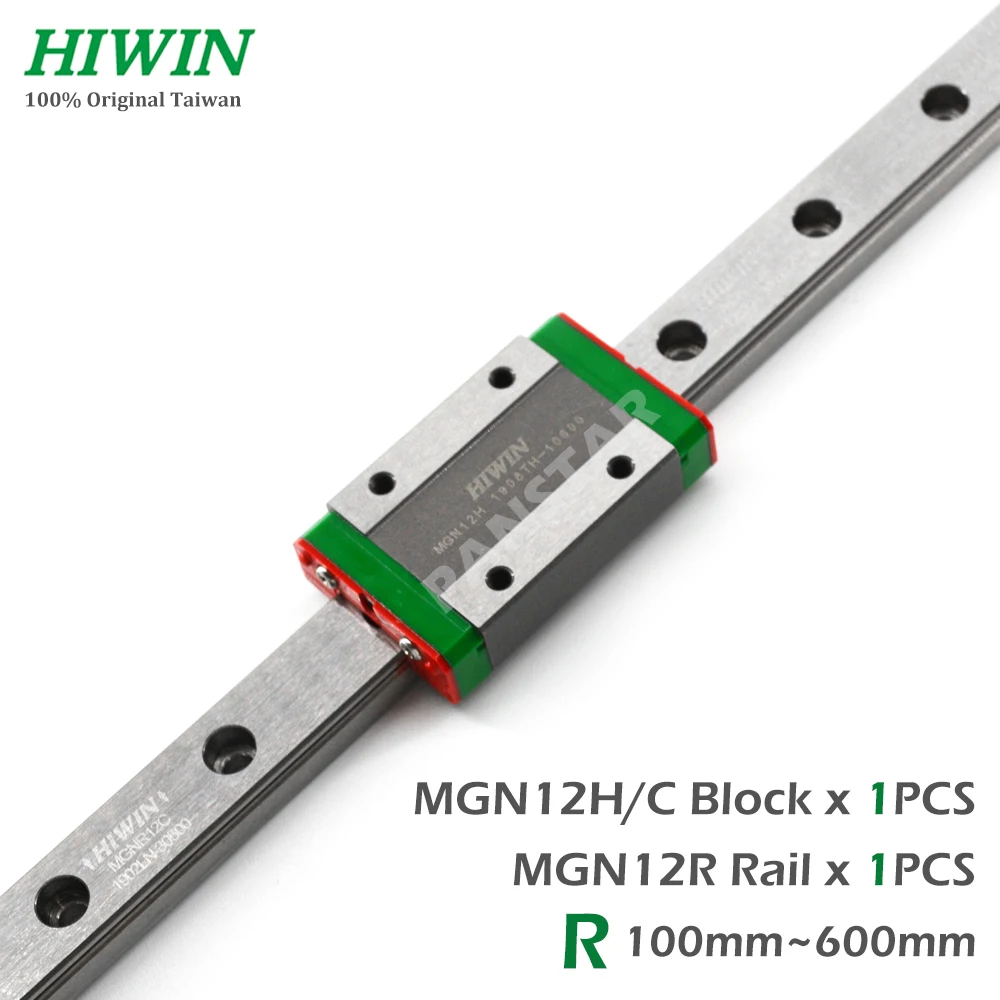 Hiwin Mgn12 600 | Hiwin Stainless | Linear Guideway | Hiwin Mgn12h ...