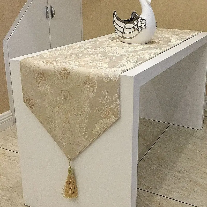 High-grade-European-Style-Jacquard-Home-Table-Runner-Multifunctional ...