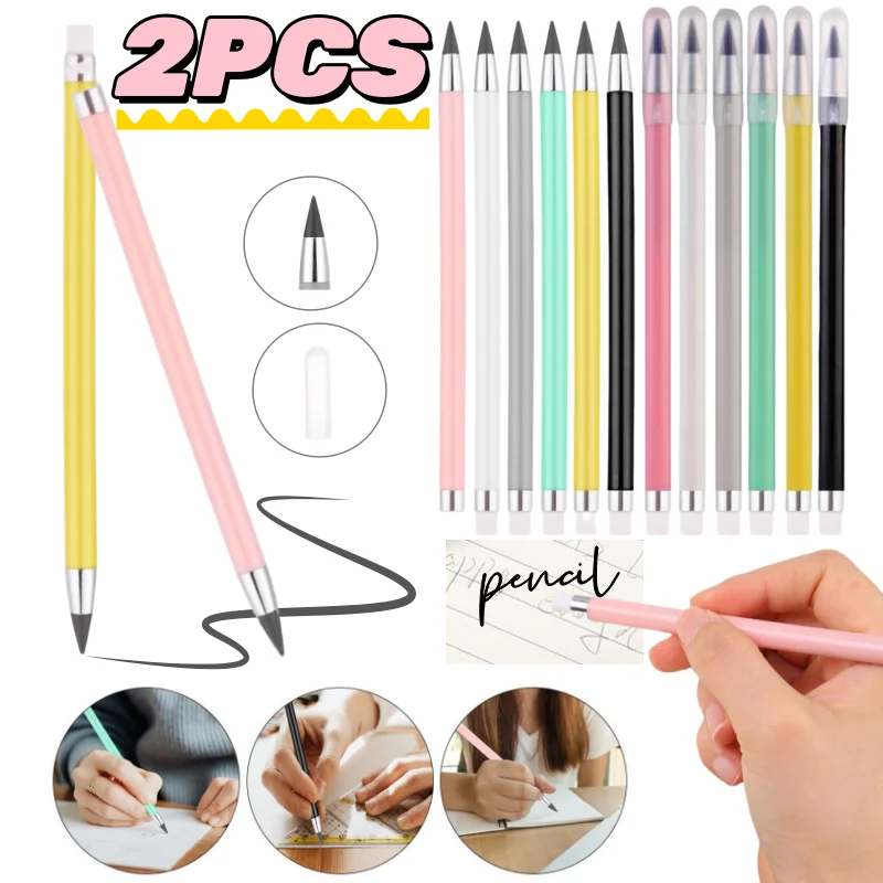 Eternal Pencil Erasable Unlimited Pencil Inkless Art Sketching Writing ...