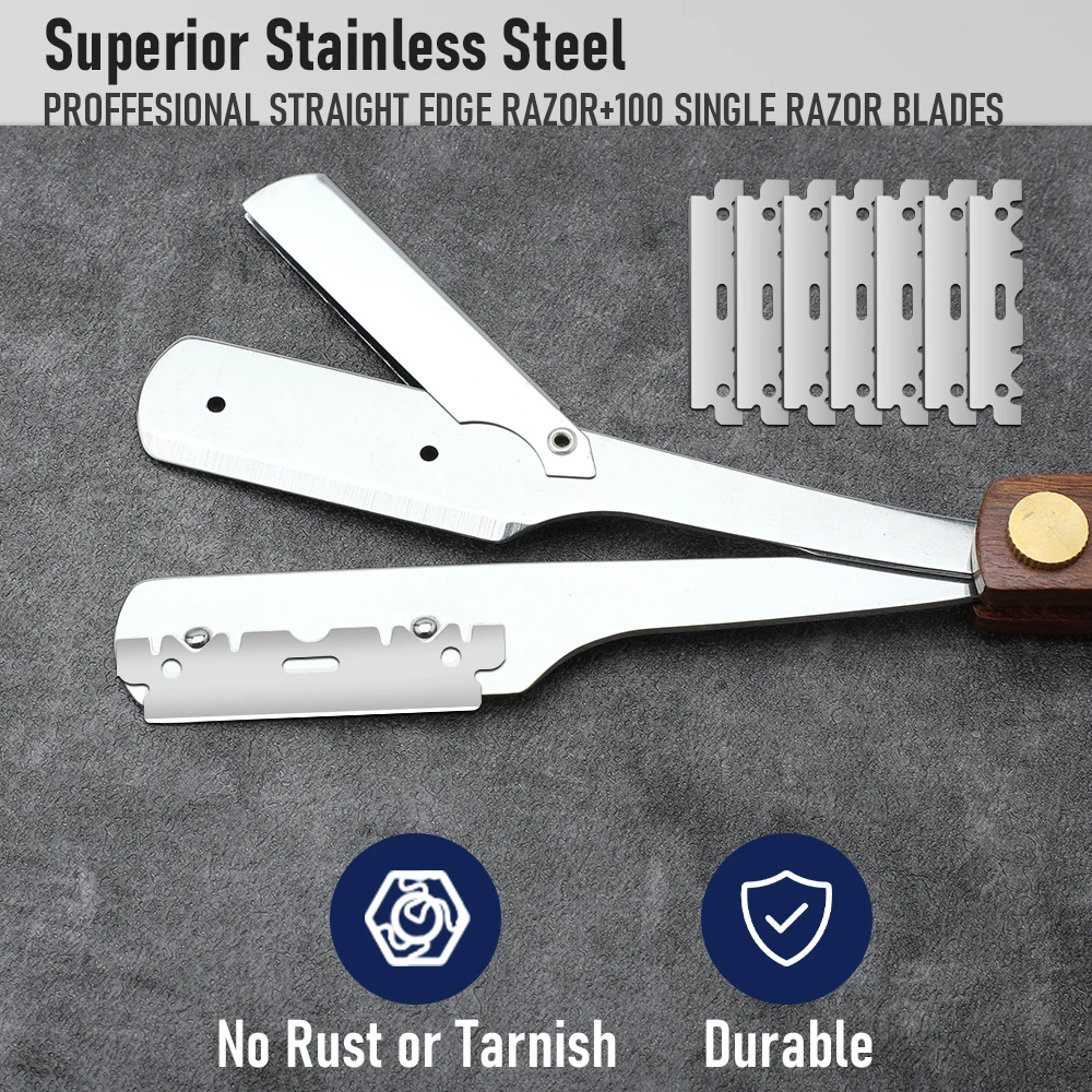 Professional-Barbershop-Shaver-Stainless-Steel-Shaver-Folding-Shaving ...