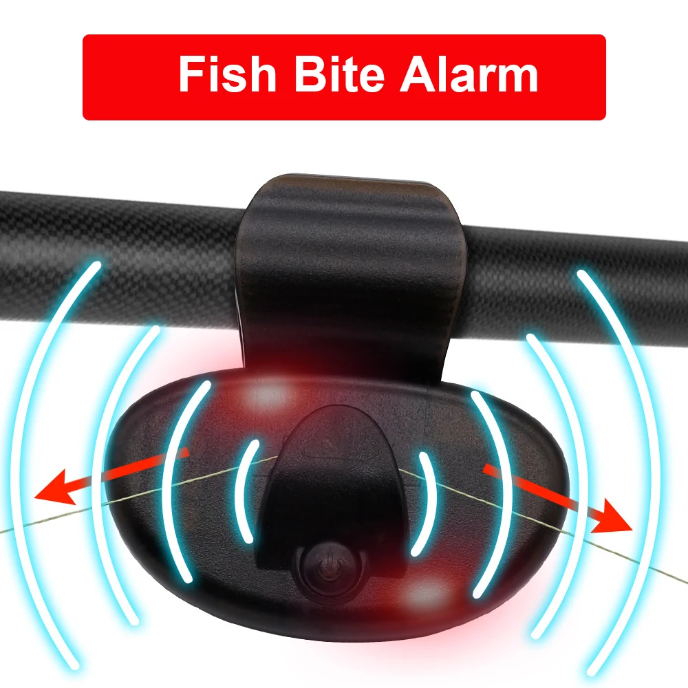 Fish-Bite-Alarm-Electronic-Buzzer-with-Loud-Siren-Night-Fishing-LED ...