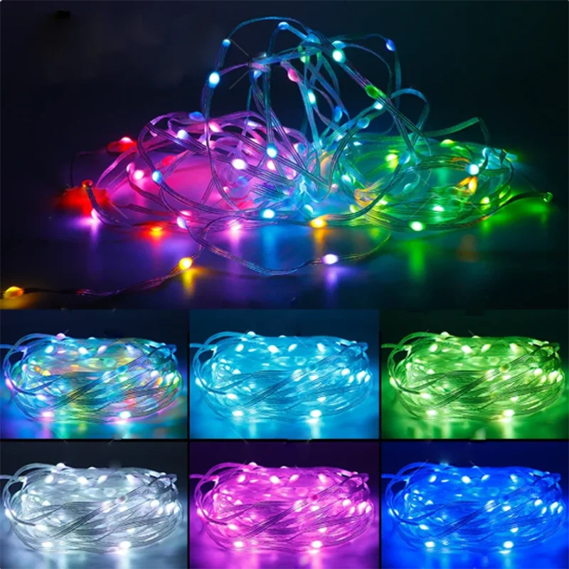 20M-RGB-Led-String-Lights-Smart-Outdoor-Festoon-Party-Leather-Line-IP65 ...