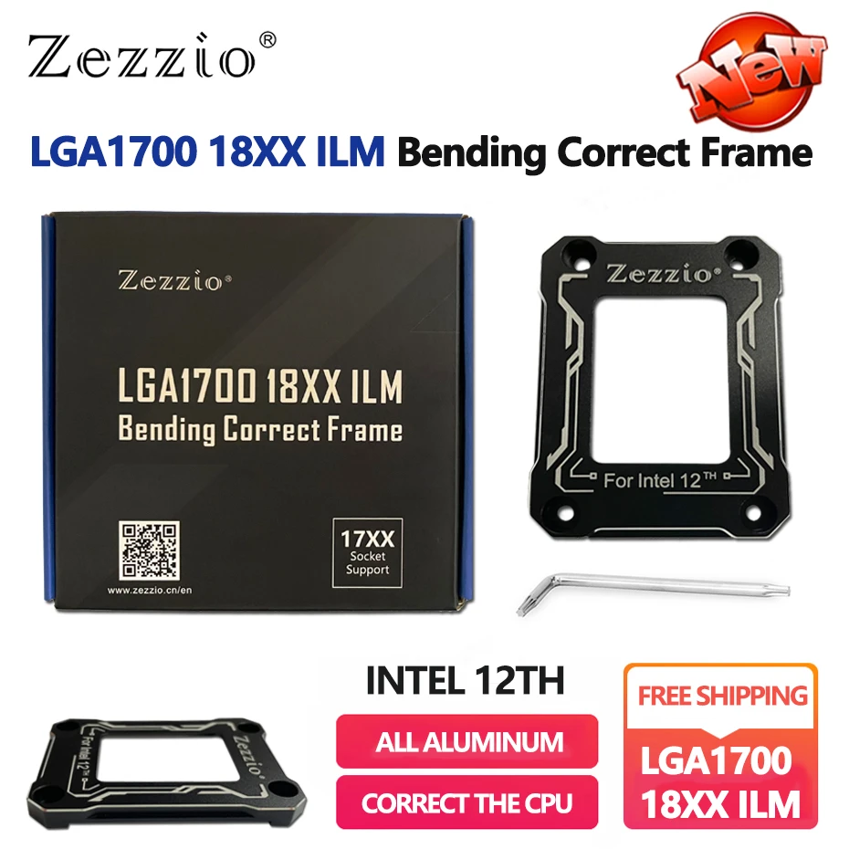 Zezzio Lga17xx 18xx Ilm Intel12 Generation Bending Correct Frame Cpu ...