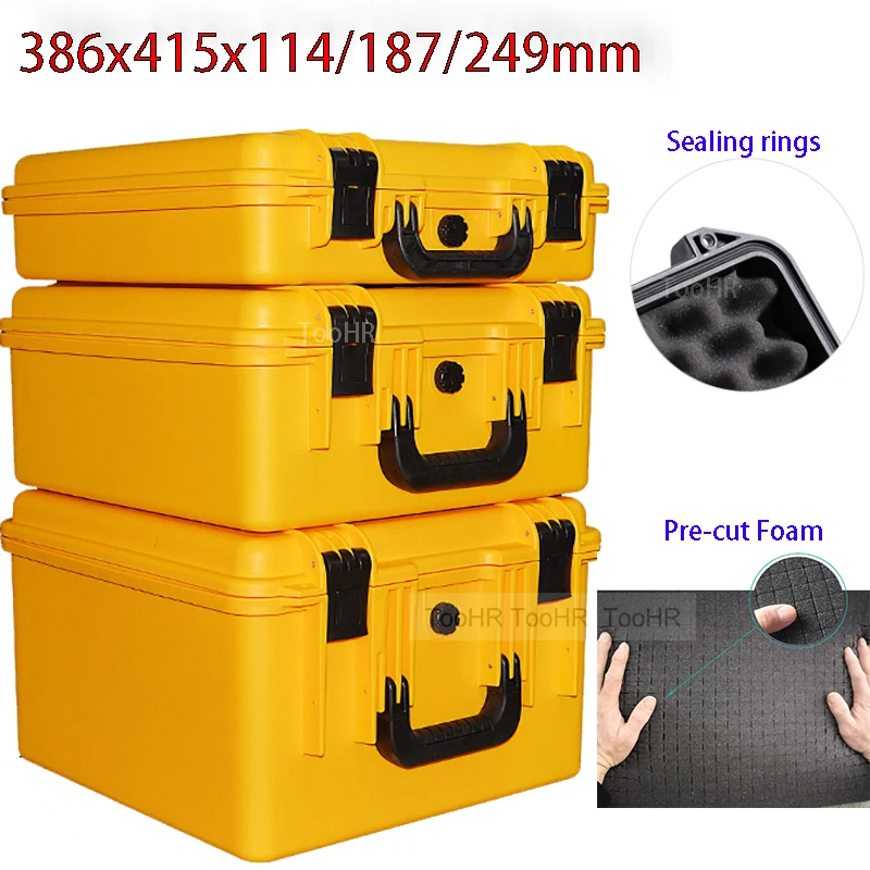 Waterproof Plastic ToolBox Safety Case Sealed Safety Tool Box Camera ...