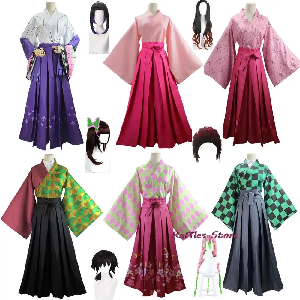 Anime-eytan-Slayer-Tanjirou-nezukochou-Shinobu-Cosplay-oka-Giyuu ...