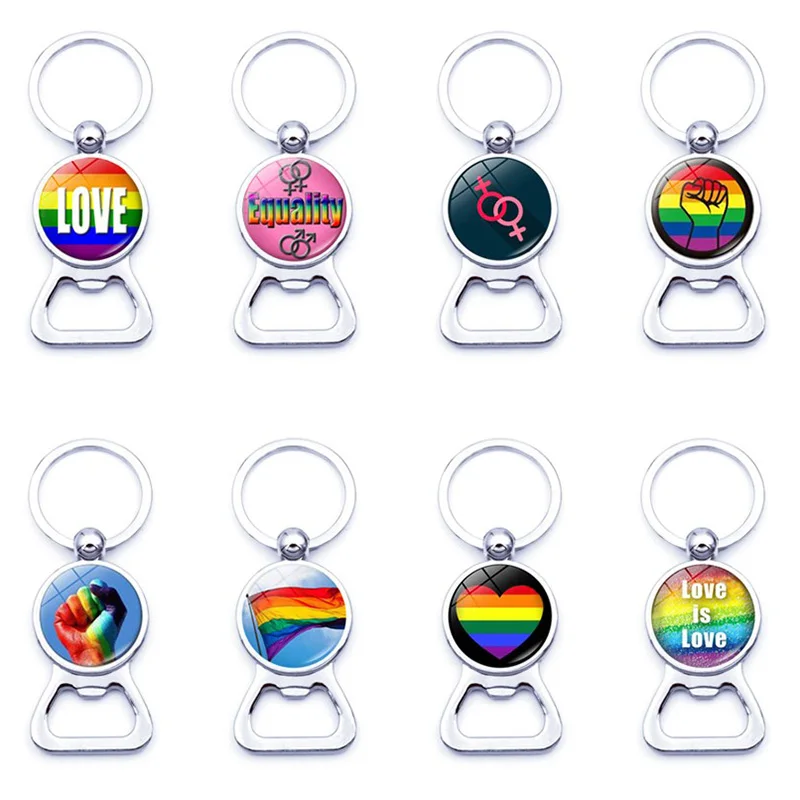 LGBT-Pride-Gay-Rainbow-Bottle-Opener-Keychain-Couple-Love-Jewelry ...