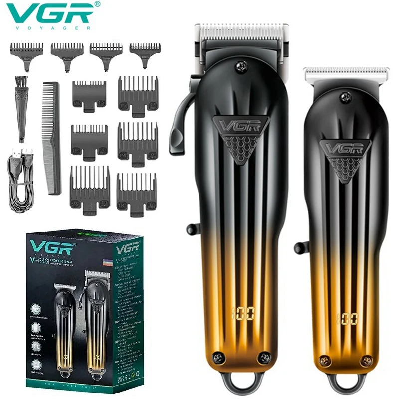 VGR-Combo-Set-sa-kesme-profesyonel-sakal-sa-d-zeltici-erkekler-i-in ...