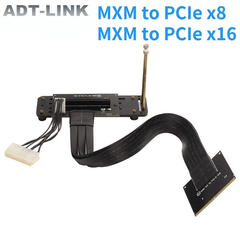 2022 neue MXM Zu PCI-E X16 Verlängerung Kabel PCI-Express 50CM Kabel eGPU Adapter MXM 8x 16x ...