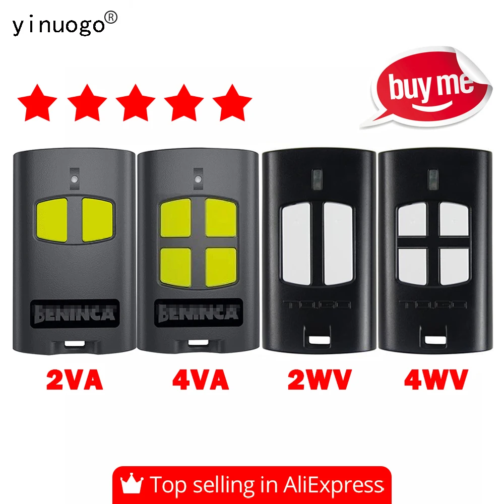 BENINCA-Garage-Door-Remote-Control-433-92mhz-Rolling-Code-BENINCA-TO-GO ...