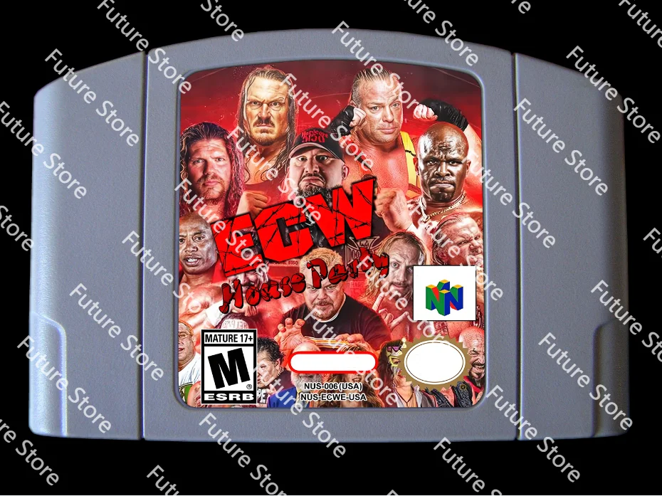 64 Bit Games ** ECW House Party ( English USA Version!! ) - AliExpress 44