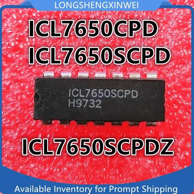 1PCS ICL7650 ICL7650CPD ICL7650SCPD SCPDZ DIP14 IC 집적 회로 새로운 재고 원본 ...
