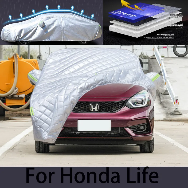 For-HONDA-life-CAR-hail-protection-cover-auto-rain-protection-scratch ...